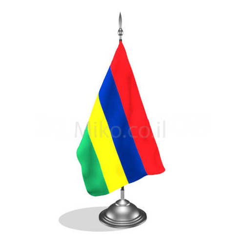 דגלון מאוריציוס - Mauritius mini flag *תמונה לצורך הדמיה בלבד* - דגלוני ...