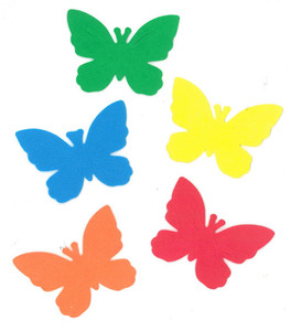 חיתוכי פרחים גדולים לעבודות יצירה ופעילות בגן הילדים