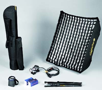 Dedolight SJUN-B -Basic Mono Tungsten Soft Light Kit DLH1x300S