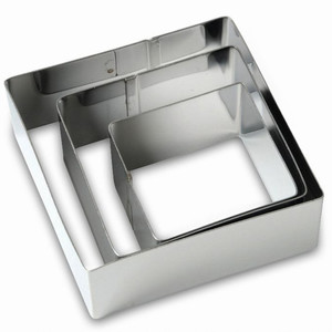 תבנית סיליקון וופל 2 דגמים מרובע ועגול - תבניות סיליקון לקישוטי עוגות