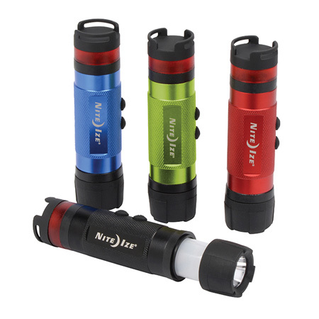 RADIANT® 3-IN-1 LED MINI FLASHLIGHT - 80 LUMENS - - פנסים