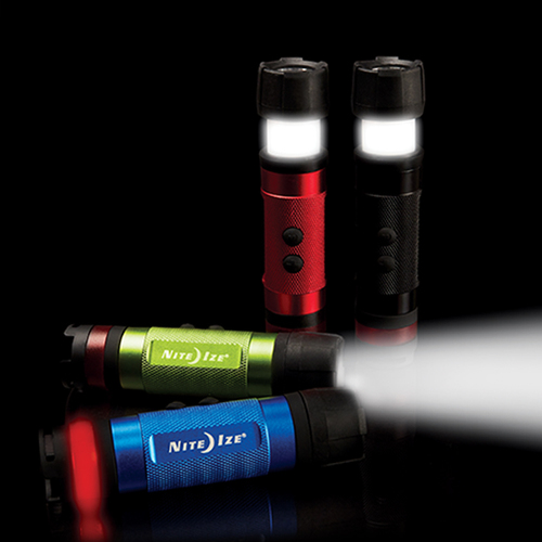 RADIANT® 3-IN-1 LED MINI FLASHLIGHT - 80 LUMENS - - פנסים