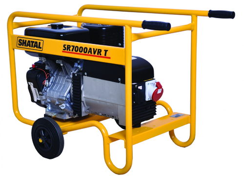 גנרטור בנזין תלת פאזי התנעה ידנית SHATAL SR7000T-מוסרי כלי עבודה