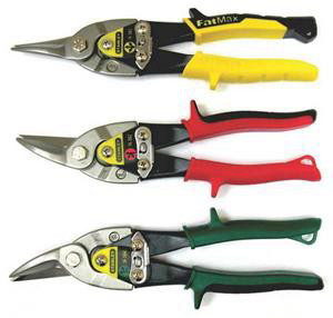 מספרי פח דגם וויס אדום STANLEY סבקו - - כלי עבודה לבניין