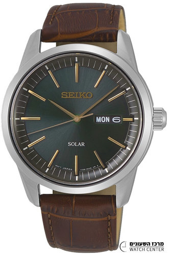 Seiko SNE529P1 - שעון סייקו סולארי יבואן רשמי