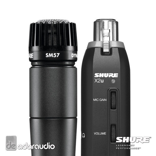 סט הקלטה דיגיטלי לשירה SM58-X2U USB