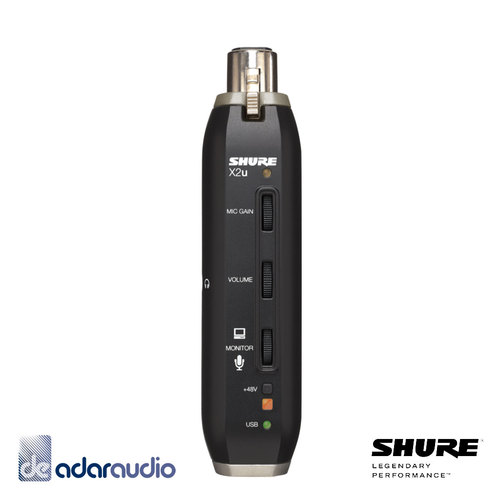 סט הקלטה דיגיטלי לשירה SM58-X2U USB