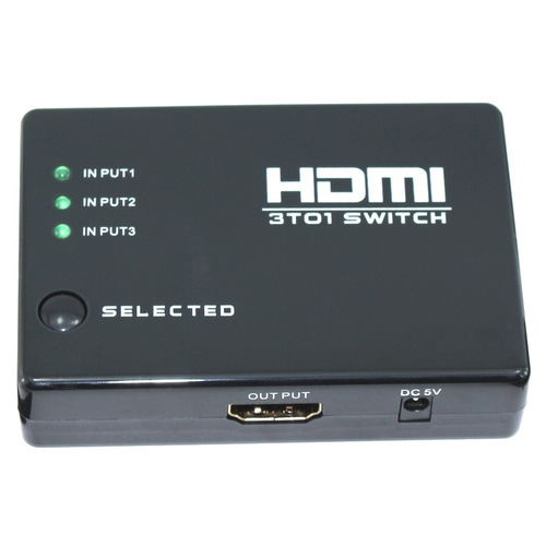 Gold Touch HDMI Switch 1 to 3 מפצל HDMI
