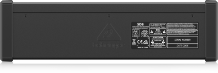 מיקסר/מערכת הגברה Behringer SD8 ברינגר | קנה בסיגנאל מעבדות