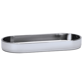 מגש כרום אליפסה