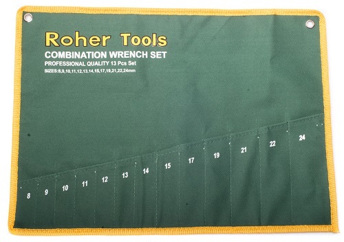 תיק / פאוץ לסט 13 מפתחות 8-24 ROHER-PRO - ROHER-PRO - תיקים ומנשאים ...