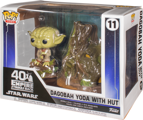 Pop! Town: Yodas Hut w/ Yoda Funko - Funko - פופים מיוחדים