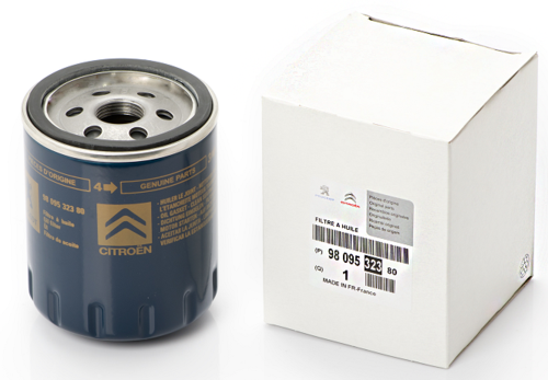 פילטר שמן פג'ו סיטרואן חיצוני מקורי 9809532380