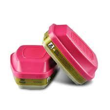 מסכת אף פה כפול 3M 6200 כולל זוג פילטרים 60926 - 3M - הגנת נשימה