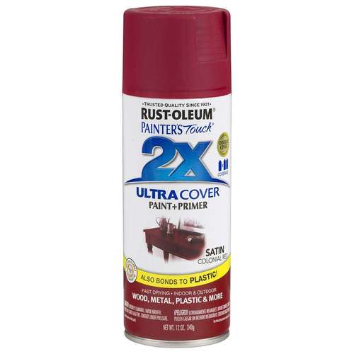 ספריי צבע X2 גוון Gloss Colonial Red rust oleum - rust oleum - חומרי ...