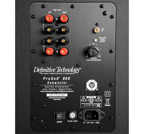 רמקול סאב וופר מבית Definitive Technology דגם ProSub 800