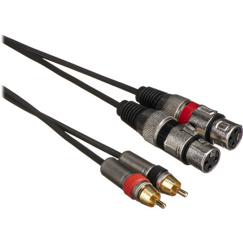 Pyle Pro PPRCX05 Dual RCA Male to Dual XLR Female Audio Cable 5' (1.52 ...