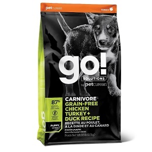 גו! קרניבור עוף, הודו וברווז לגורים 1.6 ק''ג ללא דגנים Go! Carnivore ...