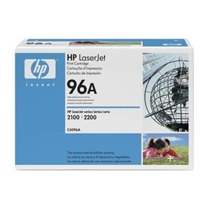 "טונר לייזר מקורי שחור 5,000 עמ' ב-5% כיסוי C4096A 96A " Hp - Hp - טונר