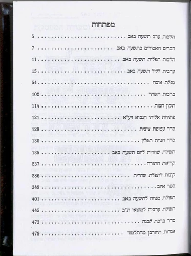 סידור כוונת הלב לתשעה באב (L)