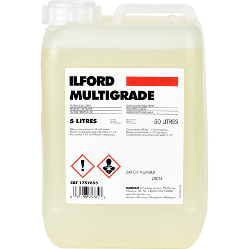 Ilford Multigrade Developer (נוזל) 5 ליטר לפיתוח ש\ל - Ilford - כימיכלים