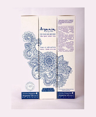קוסמטיקה טבעית : שמן ארגן מבושם לשיער ולגוף 30 מ"ל Argania