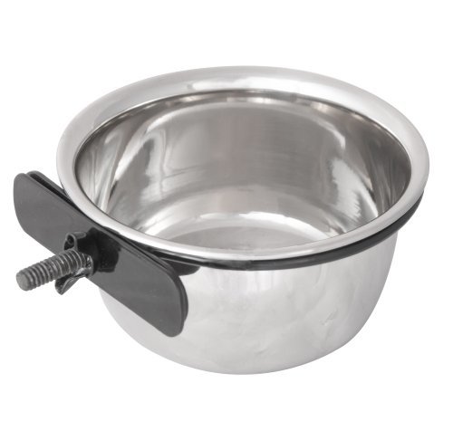 קערת נירוסטה עם בורג 96oz אמתי Amity - - ציוד לכלב