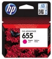 ראש דיו אדום מקורי 655 HP - - דיו וטונרים HP