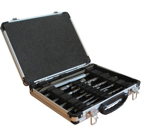 מזוודת 13 יח' מקדחים ואזמלים לפטישון ROHER-PRO | אביזרים נלווים לכלים ...