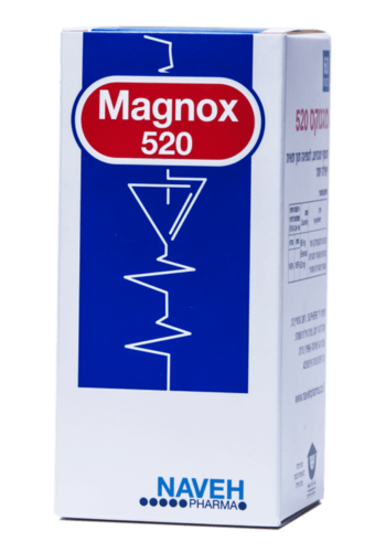 Magnox 520 | מגנזיום מגנוקס 520 60 כמוסות נווה פארמה