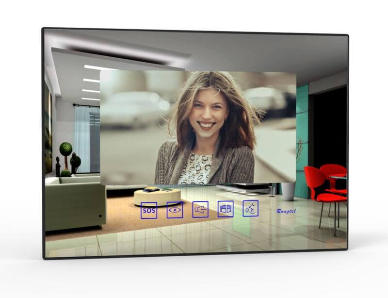 מסך אינטרקום וידאו גימור מראה 2C-MIRROR