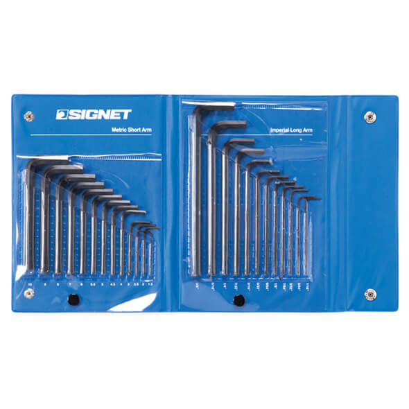 סט אלן ממ+אינצ' 25יח "SIGNET 1.5-10 + 3/8"-1/16 Sigma - Sigma - מפתחות אלן