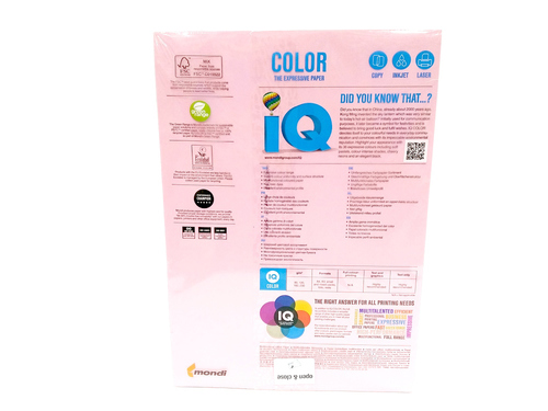 נייר צילום A4 צבע ורוד 500 יח' PI25