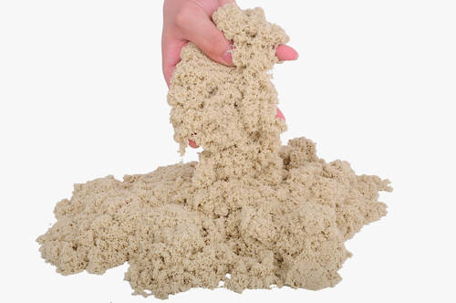 חול קינטי מקורי Smart Sand - טבעי | דניאלי צעצועים בע"מ - ציוד לגני ילדים