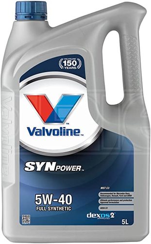 שמן Valvoline SynPower 5W40 MST C3 5L - - שמני מנוע 5W40