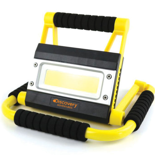 פנס חירום נייד עוצמתי מתכוונן Ds-240 כולל סוללת גיבוי לטעינת טלפון ...