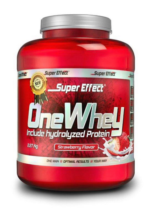 אבקת חלבון Super-Effect / תות/ 2.27 קג - שקדיה מוצרי טבע