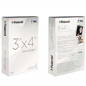 פילם Polaroid ZINK Zero Z340E Ink Paper 3"x4" - 30 Pack - Polaroid ...