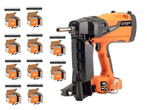 אקדח מסמרים נטען וגז לחשמלאים מקצועי