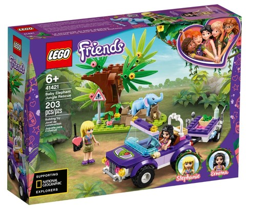 41421 – Baby Elephant Jungle Rescue LEGO Friends - LEGO Friends - LEGO ...