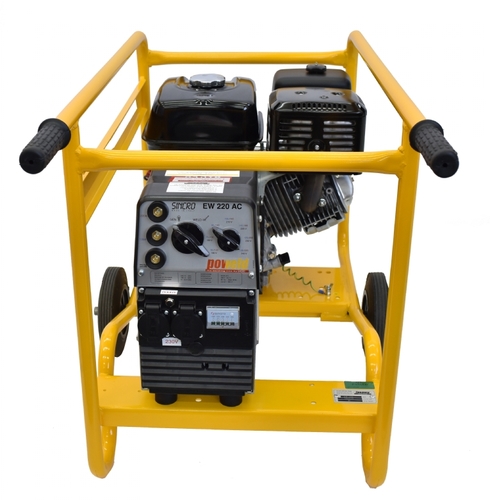 רתכת גנרטור GW220AC-S עם התנעה חשמלית SHATAL