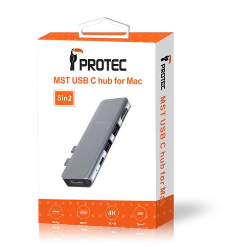 Protec MST USB-C Hub for Mac DM260