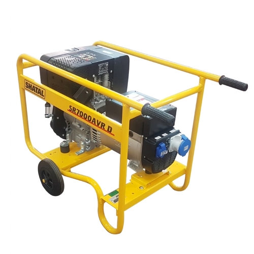 גנרטור דיזל עם מייצב התנעה ידנית SHATAL SR7000AVR-D