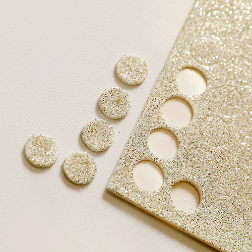 מדבקות סול נוצץ עיגול בינוני כסף - מדבקות סול