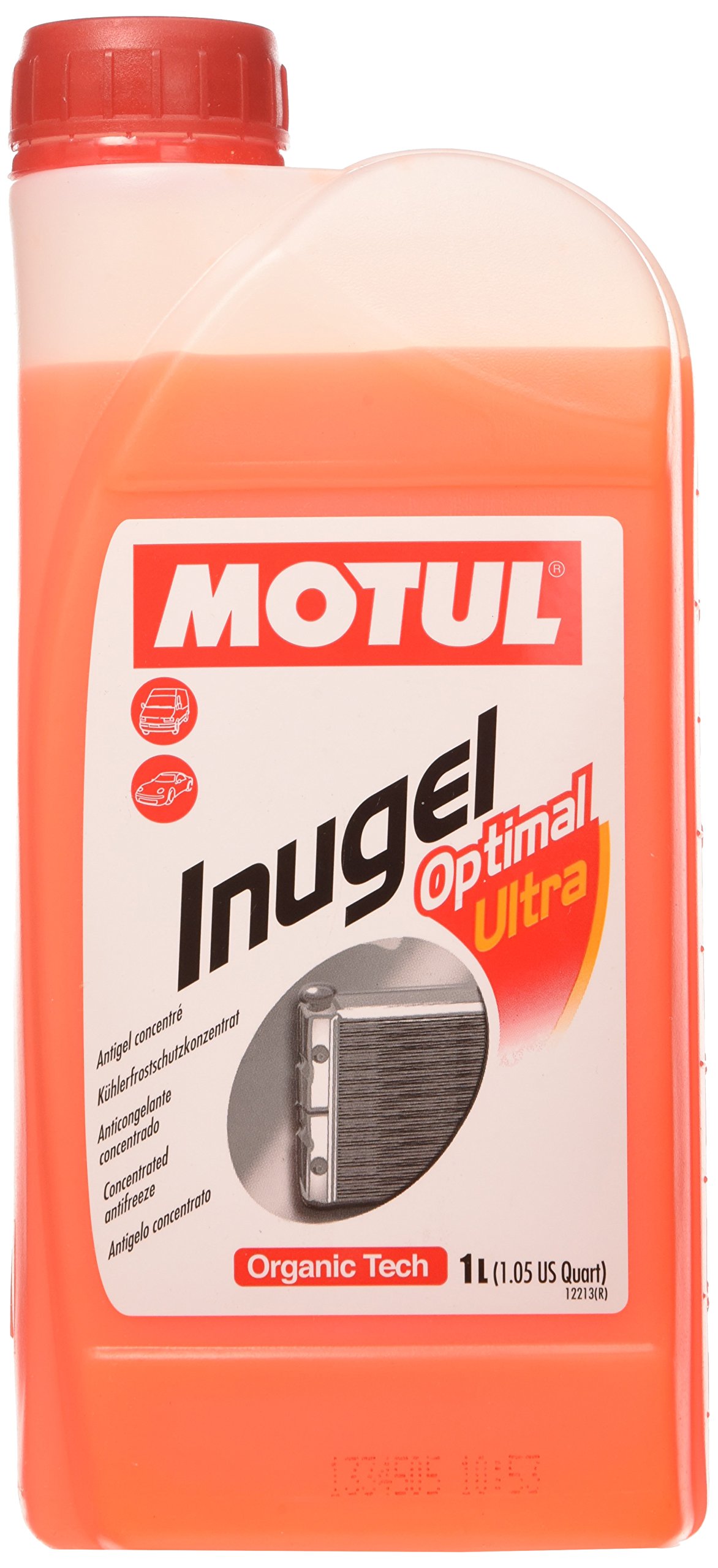 נוזל קירור אדום Motul G12+ 1L - - נוזל קירור אדום