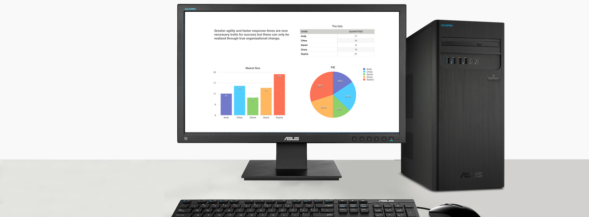 ASUS/D340MC -I5-8400/H310/256G SSD/DDR4 2666 8GB/FD/ 3Y ON-SITE/BLACK ...