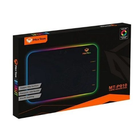 משטח גיימינג לעכבר Meetion Glowing RGB LED Gaming Pad