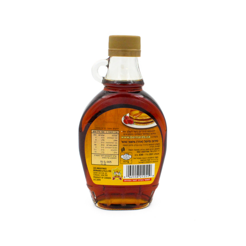 ברנרד סירופ מייפל אמיתי 100% 251 מ"ל Bernard - Bernard - דבש וסירופים