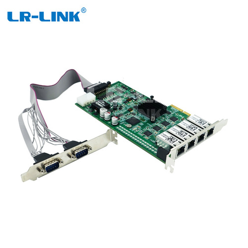 LREG1004PT-POE PCIe x4 Quad-port Gigabit PoE+ Ethernet I/O Frame Grabber Card with Hardware ToE