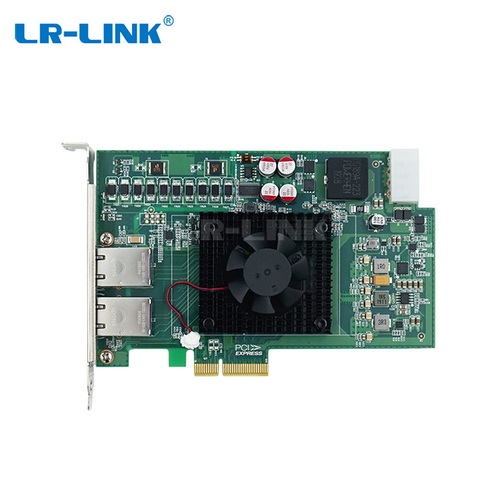 LRES2014PT-POE PCIe x4 Dual-port 10G POE+ Ethernet Frame Grabber (Intel Chip Based)